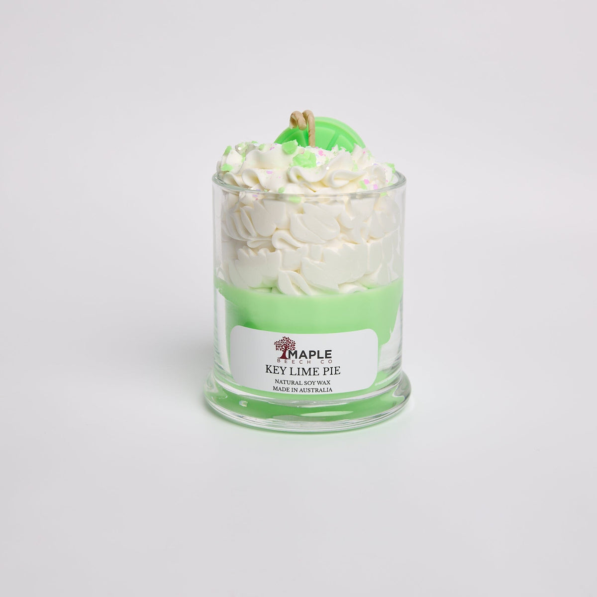 Key Lime Pie Dessert Candle – Maple Beech Co